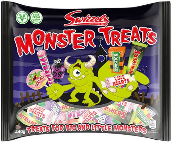 Swizzels Monster Treat - 440 gram - Halloween - Griezel snoep | bol