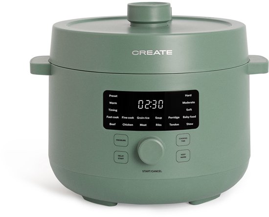 CREATE - 4L Programmeerbare multifunctionele elektrische snelkookpan ...