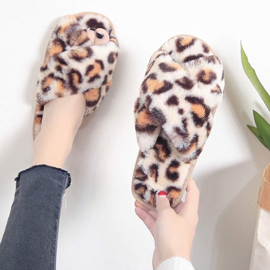 Warme Comfort Pantoffels Dames - Ideale Instap Sloffen Voor Winterse ...