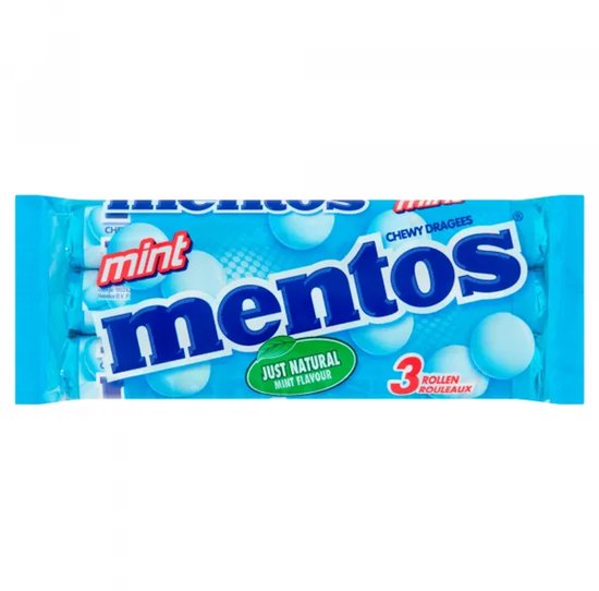 Mentos Mint 3-pack (25 stuks) | bol