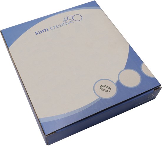 Sam Creative Whiteboard Magneten - Vierkant - 2x2 cm - Oranje - 25 stuks | bol