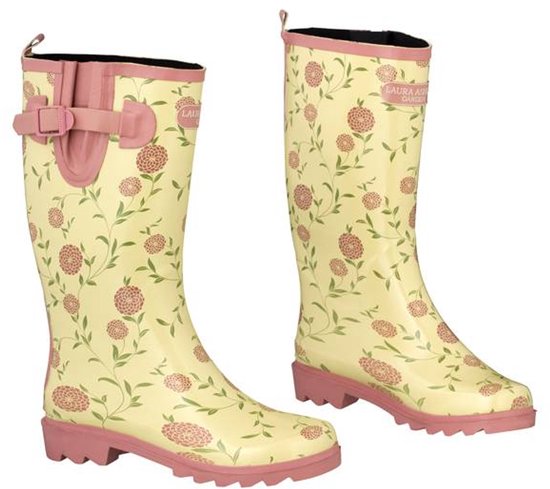 Laura Ashley Tuinlaarzen - Erin Chalk Pink - Maat 36 | bol