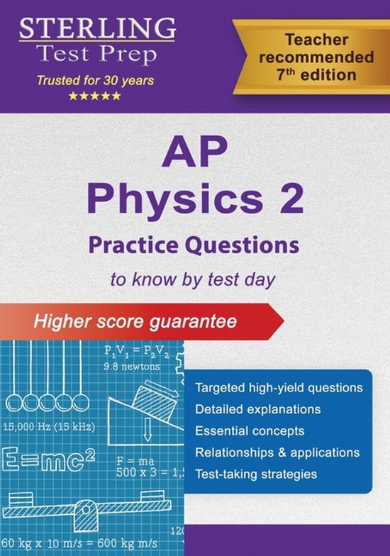 AP Physics 2 Practice Questions | 9798885572774 | Sterling E Test Prep ...