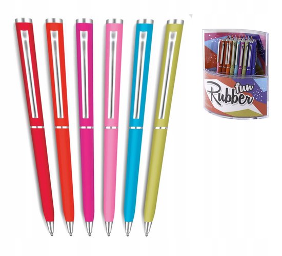 PENMATE Kleurrijke Pennen - Blauwe Inkt - 1 Stuk | bol