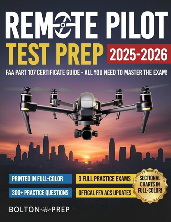 Remote Pilot FAA Part 107 Study Guide in Full-Color | 9781735215860 ...