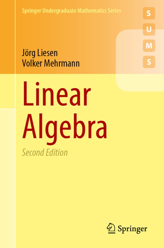 Springer Undergraduate Mathematics Series- Linear Algebra ...