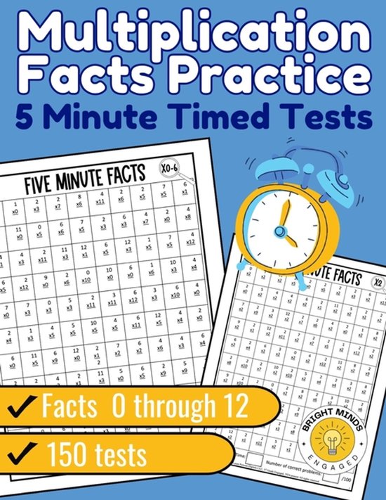 Multiplication Facts Practice for Kids- Multiplication Facts Practice 5 ...