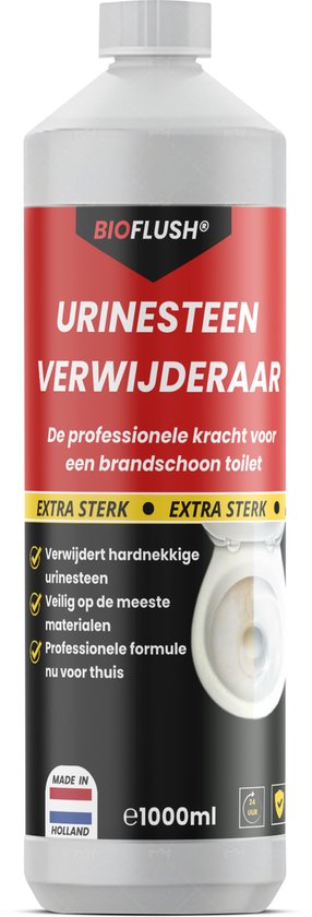 Professionele Urinesteen verwijderaar - 1 liter - Veilig op de meeste ...