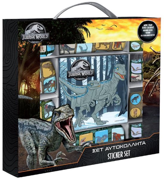 Jurassic World Sticker Set – 1000 Stickers – Decoratie en ...