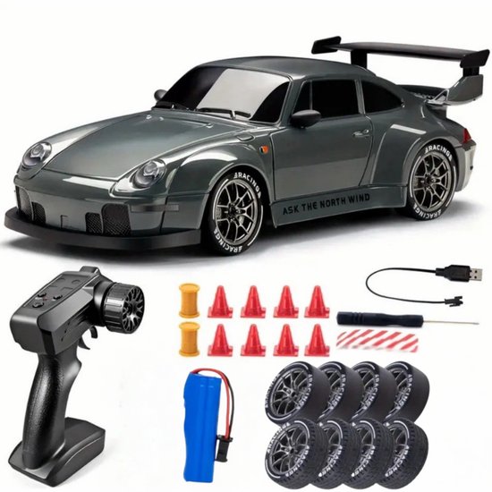 Jojoy - RC Auto Drift - RC Car - Bestuurbare Auto - Race Auto met LED ...