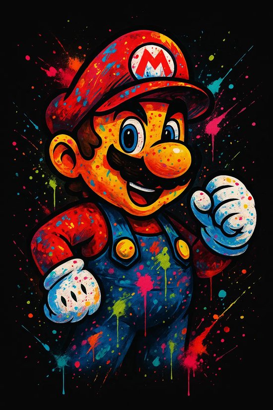 Magie - Super Mario Splash Art | bol