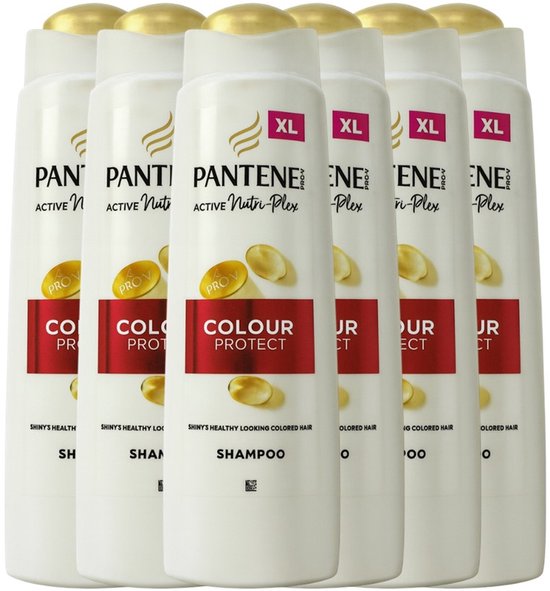 Pantene Shampoo Color Protect Volume 6 x 500 ml voordeelverpakking | bol