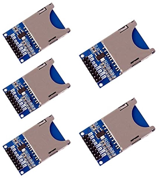 SD Card Reader Module voor Arduino en Microcontrollers - 5 stuks | bol