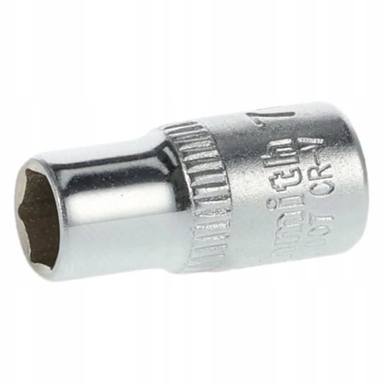 Schmith AS-DRIVE Dop 1/4" 7 mm CrV Zwart | bol