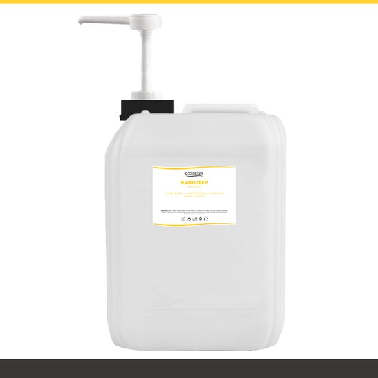 Handzeep - Naturel - Transparant - 6 Liter - Jerrycan - Met pomp ...