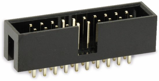 econ connect WS20G, DIN 41651, Zwart, Geelkoper ...