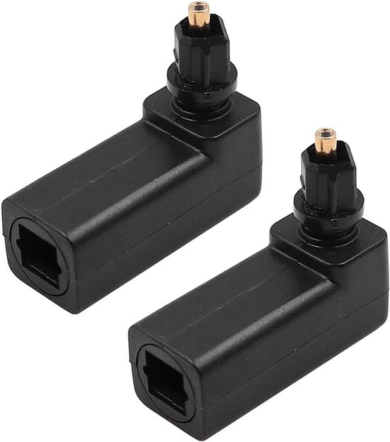 Allecto plus - Optische kabeladapter 90 graden & 360 graden man-vrouw ...
