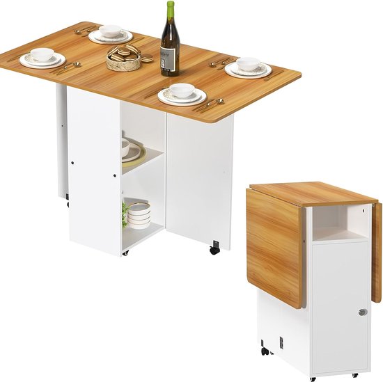 Inklapbare Eettafel – Opklapbare Tafel – Uitklapbare Tafel – Compacte ...