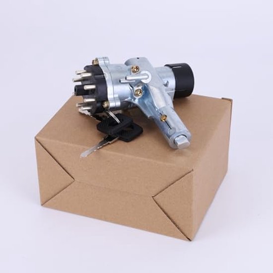 Mk stoer Ignition Switch Steering Lock, Ignition Lock Cylinder with Key ...