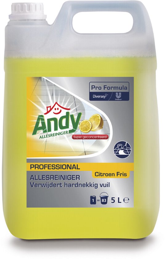 12 x Andy - Professional - Allesreiniger - Citroen Fris - Pro Formula ...