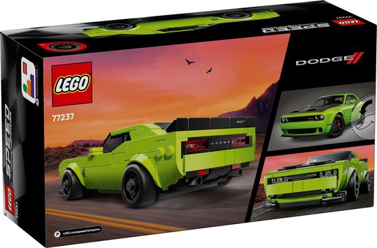 LEGO Speed Champions Dodge Challenger SRT Hellcat - 77237 | bol
