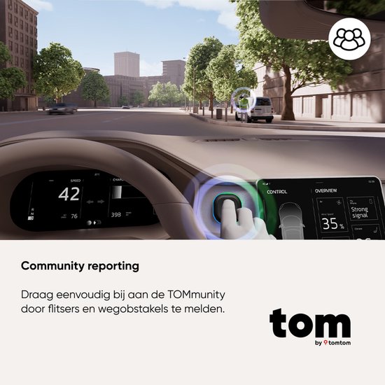 Tom by TomTom - Jouw slimme flitsmelder voor flitsers, files en ...
