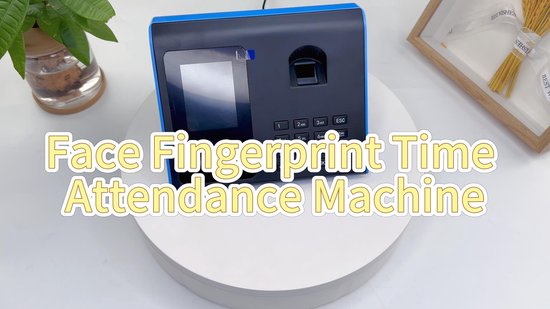 Fockety Presence check, biometric face clock with fingerprint ...