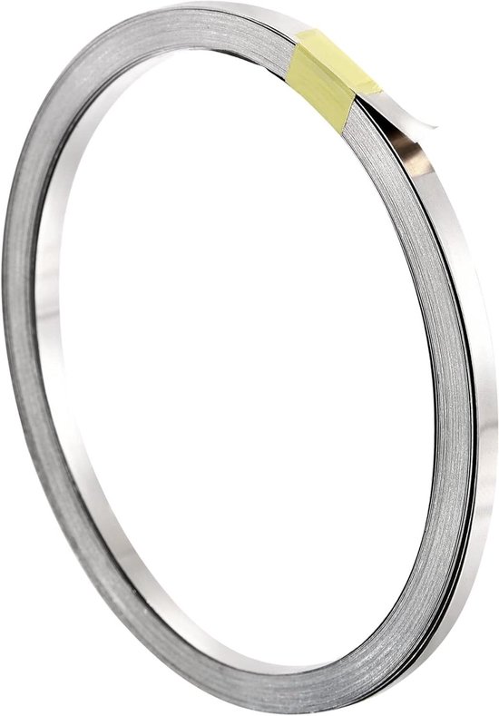 1 rol vernikkelde stalen band verbindingsplaten 10 meter voor batterij ...