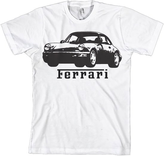 Ferrari 911 T-Shirt White-M | bol