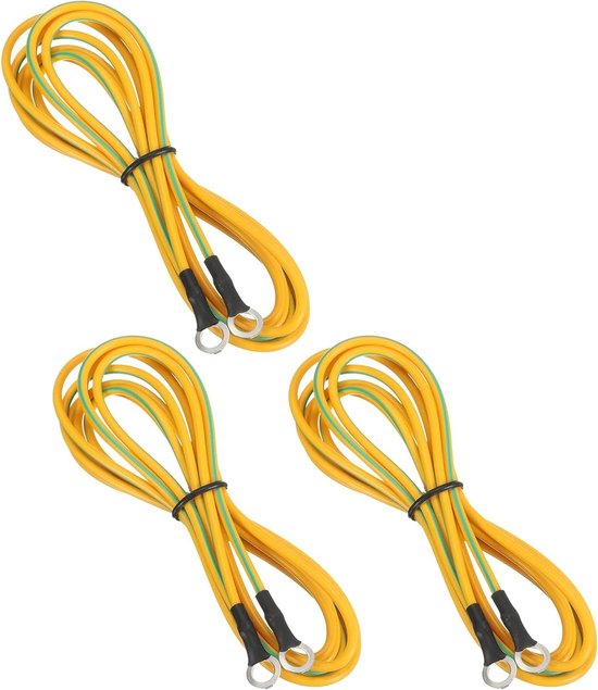 Allecto plus - ESD Aardingskabel, 180 cm lang, antistatische aardkabel ...