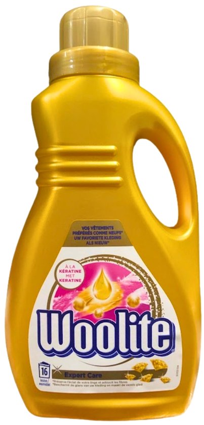 6 x Woolite Expert Care - Vloeibaar Wasmiddel - Met Keratine - Delicate ...