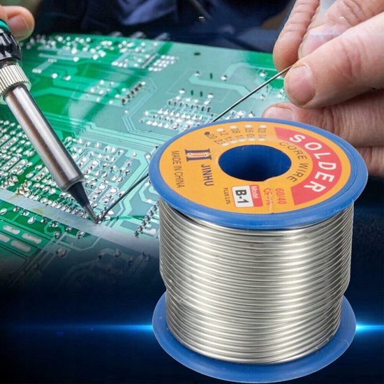 Soldeerdraad 60/40 blik met vloeimiddel 250g 1mm | bol