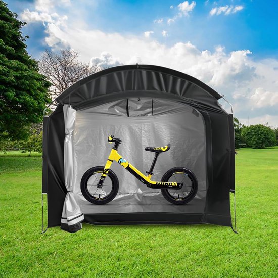 Garage à vélos portable pour le rangement extérieur - Tente à vélos ...