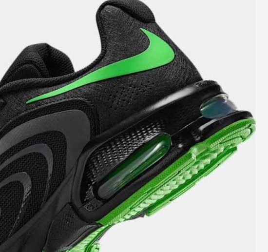 Nike Air Max Fire - Heren - Sneakers - Zwart/Groen - Maat 44 | bol