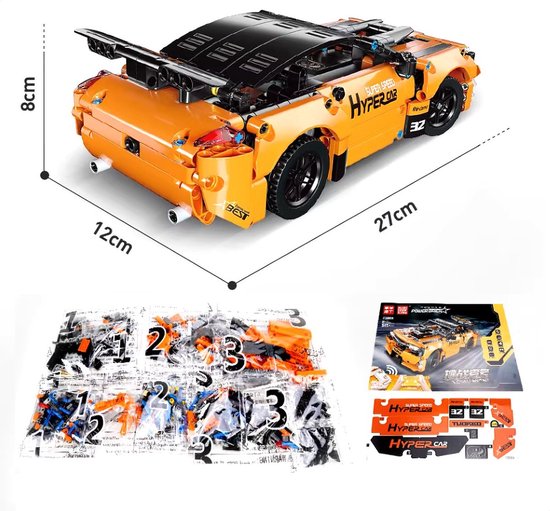 Mould King 15006 + 10157 Challenger RC + Formule 1 auto bouwset | Speed ...