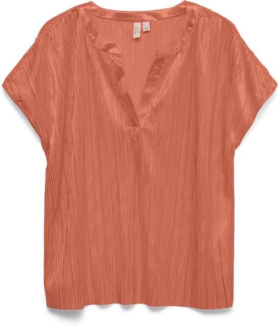 VERO MODA - VMKUVI S/S V-NECK TOP JRS BTQ NL - Dames - Blouses | bol