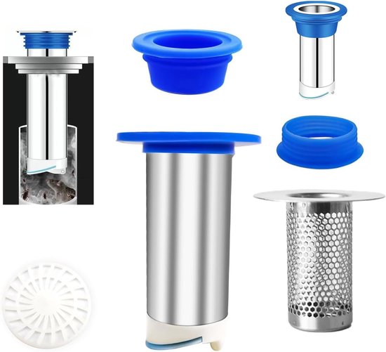 Stainless Steel Floor Drain Filter - Coding Filter - Extended Drainage ...