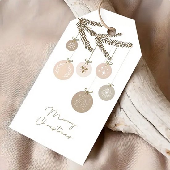 Cadeau label - inpak versiering - kerstlabel - kerstkaart | bol