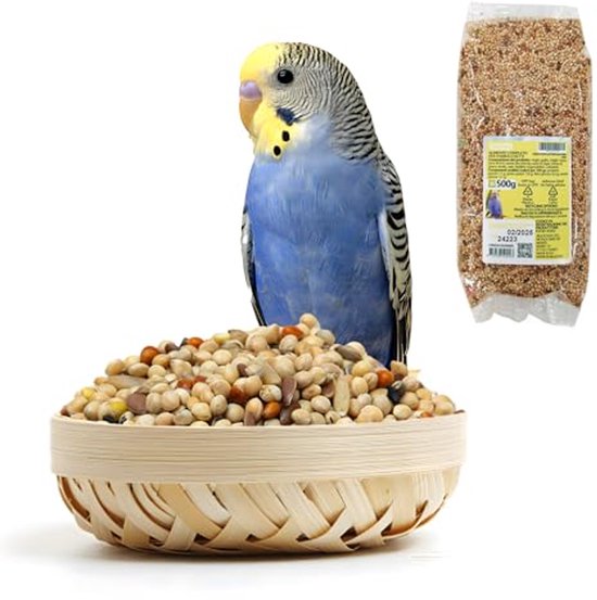 Premium Vogelvoer voor Grasparkieten - Gezond en Smakelijk (500g) | bol