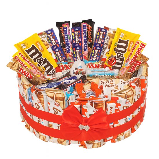 Snoep cirkel van 30cm met Kinder Bueno-Mars-Mini's,... | bol