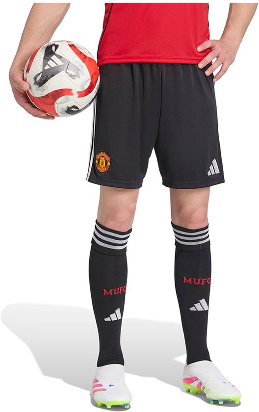 Short domicile Adidas Manchester United 25/26 Zwart M Homme | bol