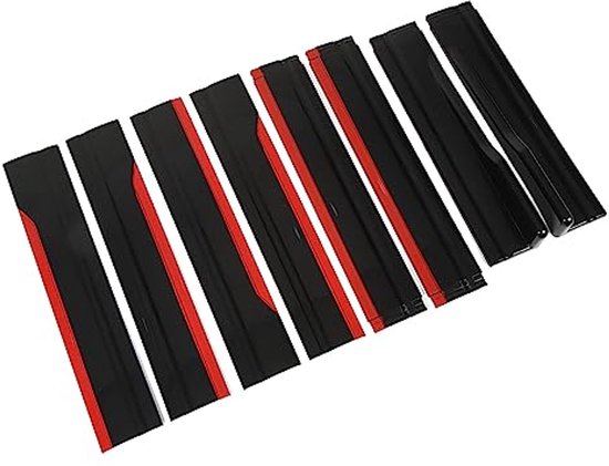 Sporty Style Car Side Skirts, Aerodynamic Improvements And 8 Pieces ...