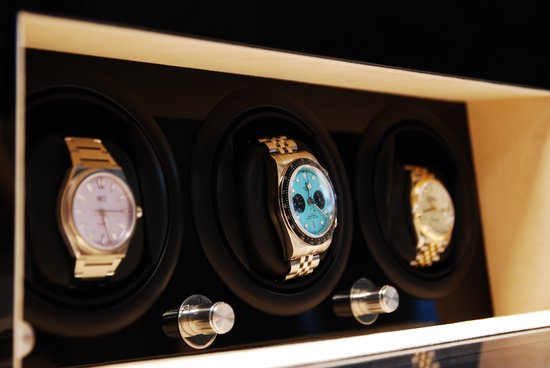 Remontoir Leader Luxe pour 3(+12) montres - Coffret à montres - Zwart | bol