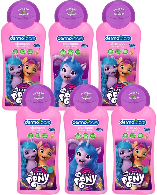 Dermo Care My little pony - Shampoo - 6x200ml - voordeelverpakking | bol