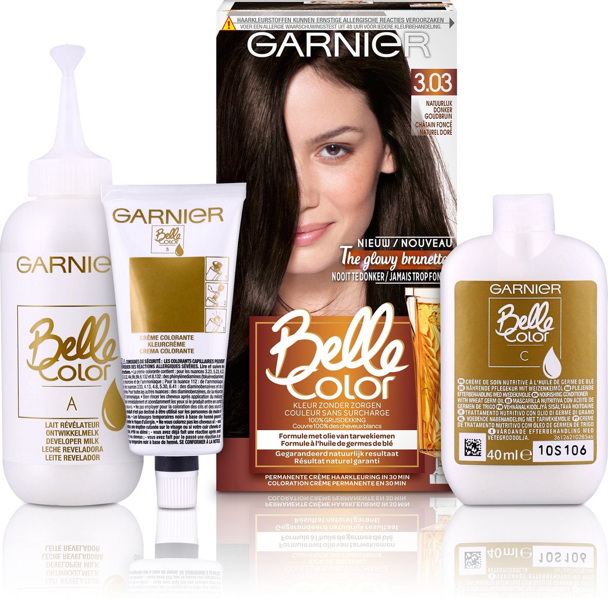 Garnier Belle Color 3.03 Natuurlijk Donkerbruin | bol.com