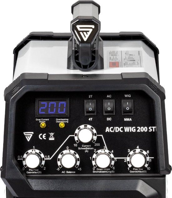 Stahlwerk TIG lasmachine | AC/DC 200 ST IGBT | bol.com