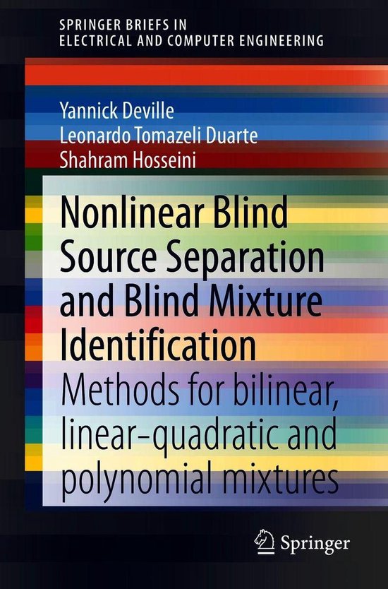 SpringerBriefs in Electrical and Computer Engineering - Nonlinear Blind Source... | bol.com