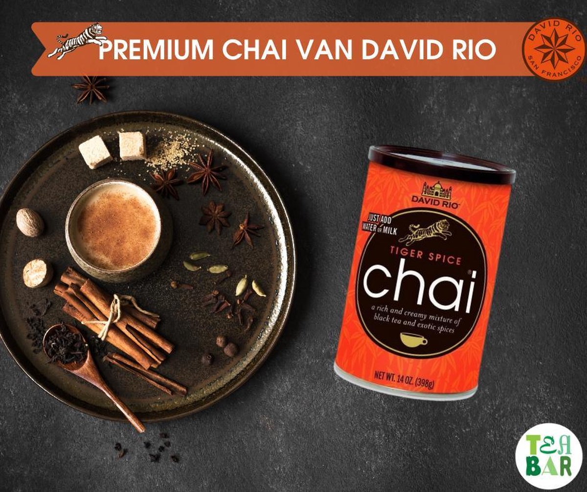 Set van 3: David Rio Tiger Spice Chai | bol.com