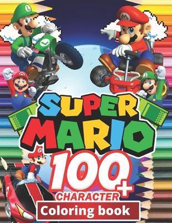 Super mario Coloring Book, Leslie Hayden | 9798577432171 | Boeken | bol