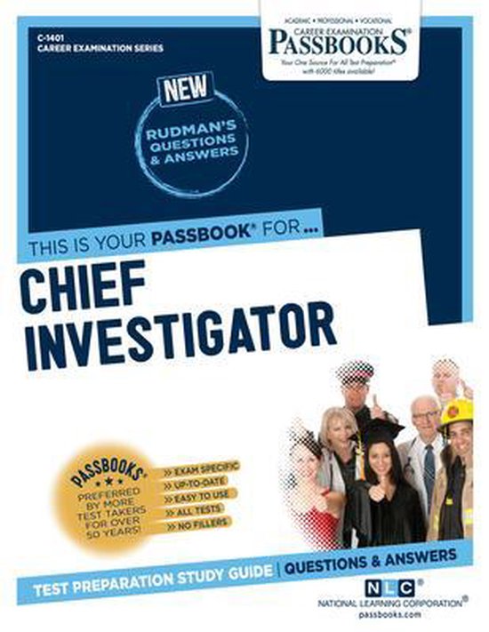 Chief Investigator (C-1401) | 9781731814012 | National Learning ...